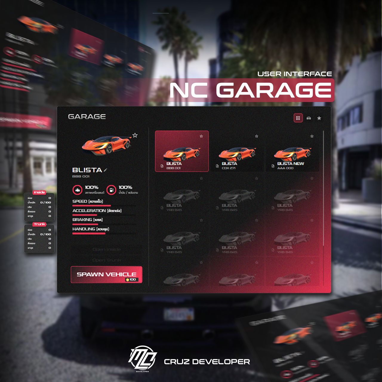 NC_GARAGE | Cruz Developer